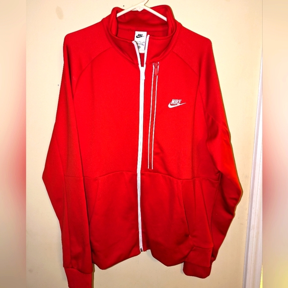 Nike | Jackets & Coats | Xl Nike Jacket Bright Red | Poshmark